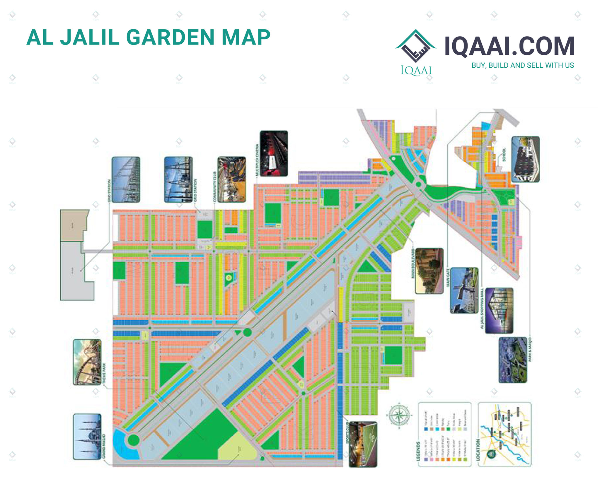 Al Jalil Garden | Maps | IQAAI Marketing